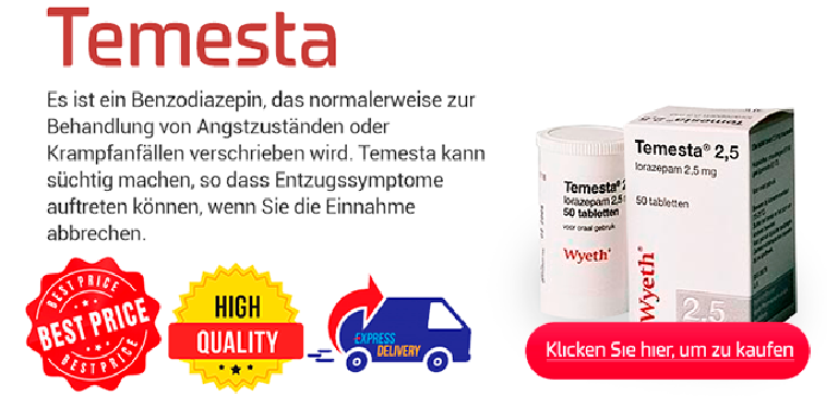 Temesta expidet 2.5 online kaufen ohne rezept Schweiz